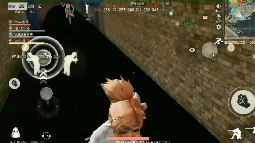 荒野行动被我玩出bug了哈哈