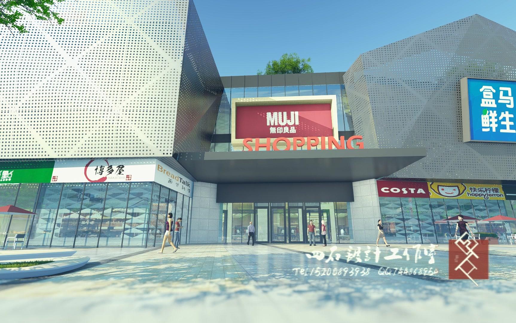 lumion商业综合体动画-新桥重置版