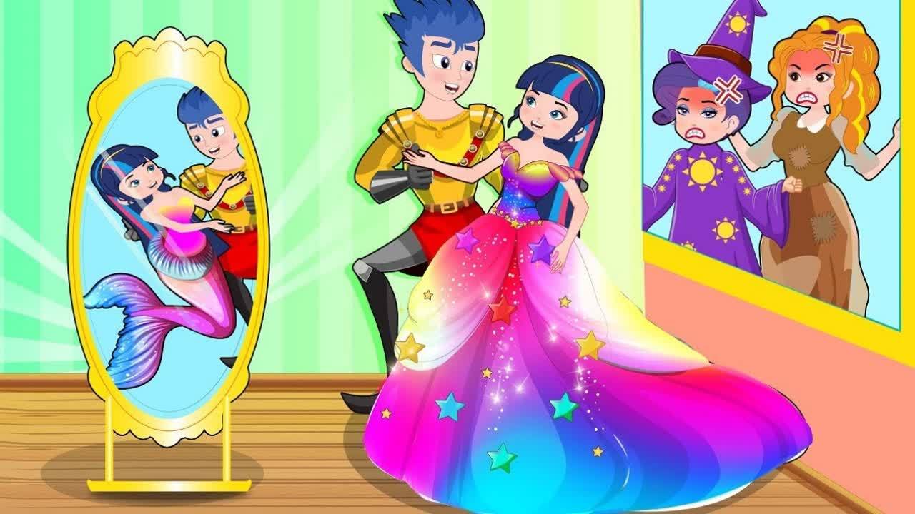 .b>动画:美人鱼公主寻找王子,有情人终成眷属#