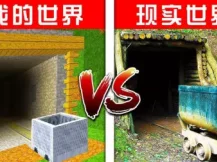 我的世界动画: 我的世界VS现实世界的区别 系列6