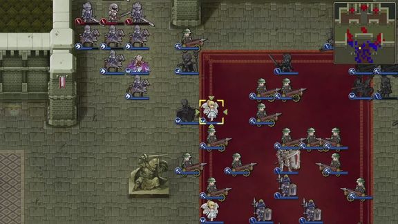 《梦幻模拟战2完全重制版》(NS)白河愁ACE】21F 击败最终BOSS里昂