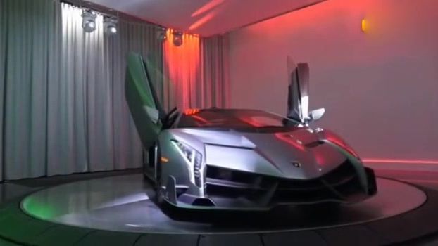 兰博基尼毒药,全球仅三辆,看看什么才叫不怒自威!