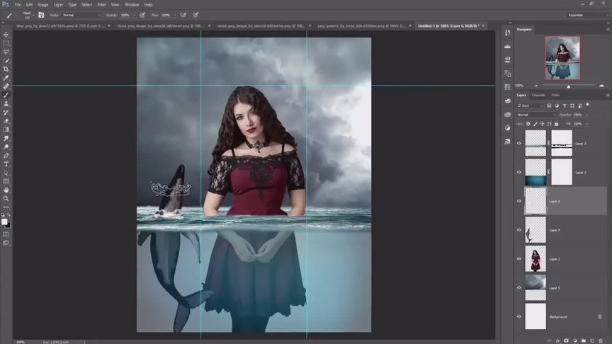 Photoshop后期合成实例制作教程操作演示