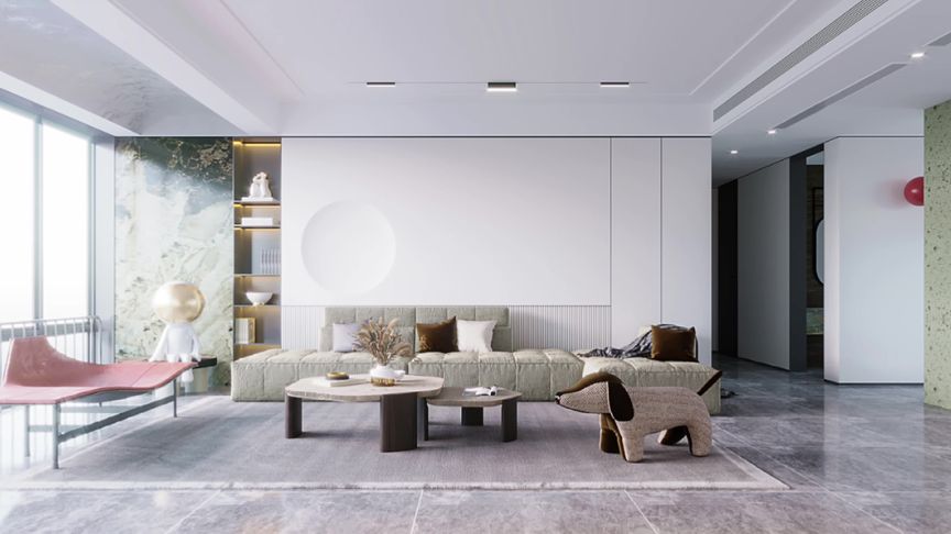 商业写实效果图,表现你家的与众不同! #3dmax #家装装修