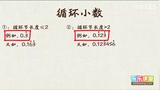 小学五年级奥数:循环小数概念及分类