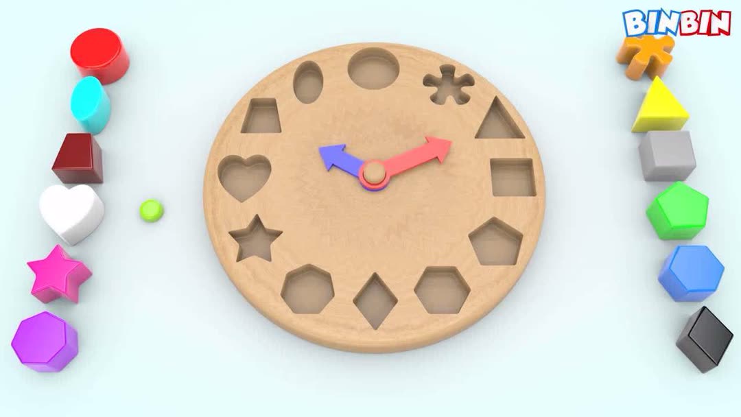 育儿动画 认识形状 颜色启蒙 动画教学 趣味早教 育儿