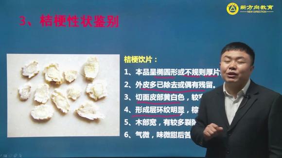 中药专业知识一 桔梗的性状和用途