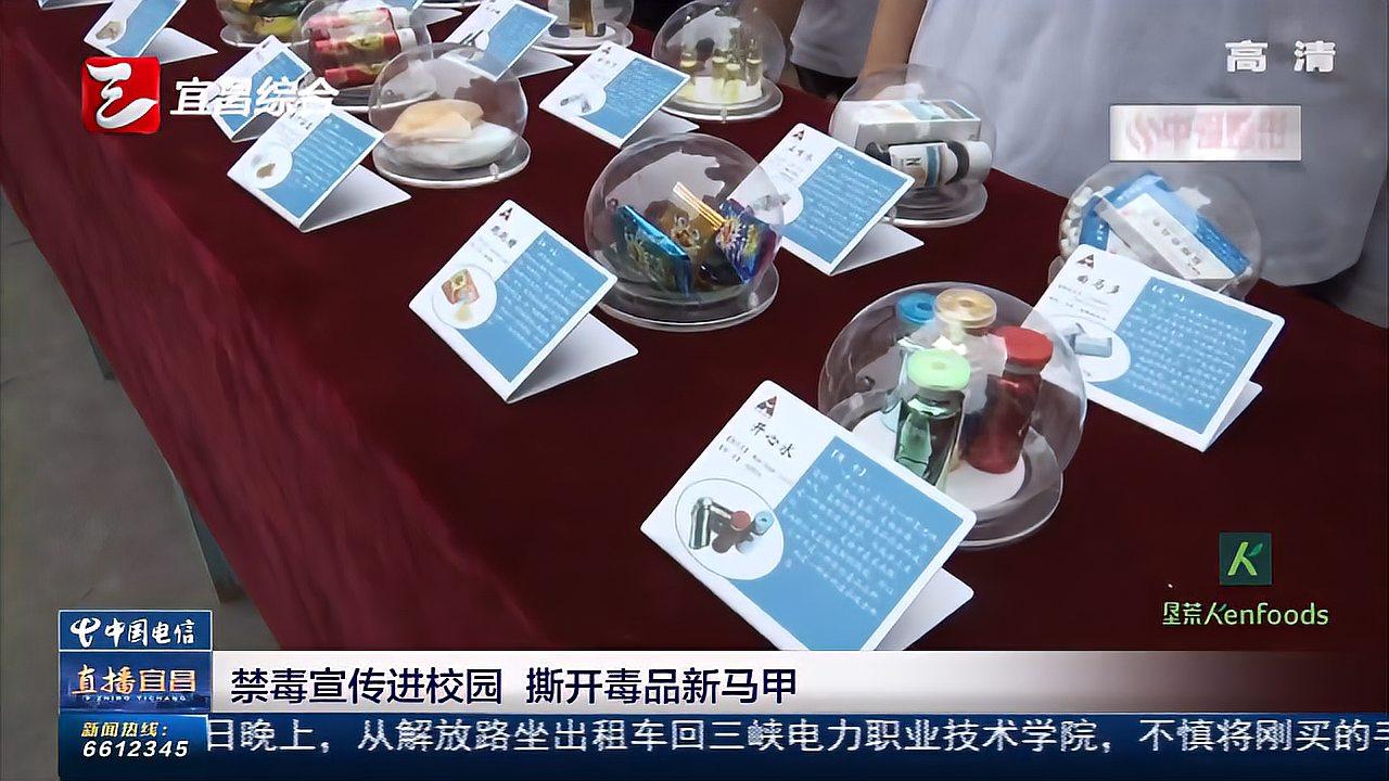 禁毒宣传进校园 撕开毒品新马甲