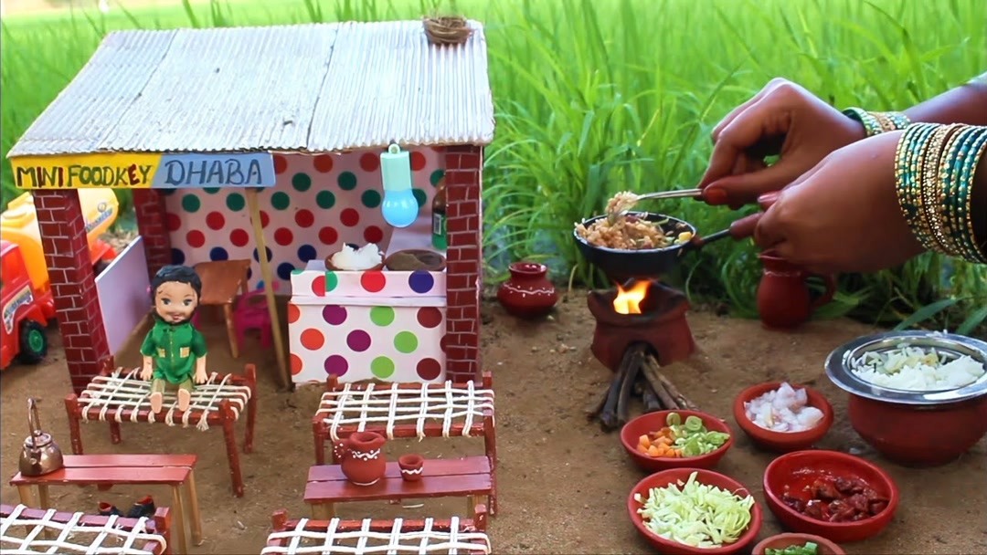 小小迷你厨房玩具世界 印度版蛋炒饭有什么不一样呢?