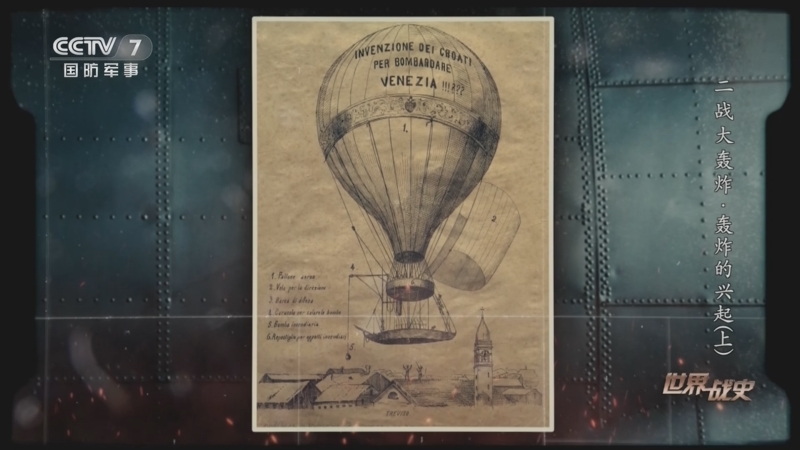 [世界战史]海牙和平会议发表宣言 严禁从气球上投掷任何爆炸物