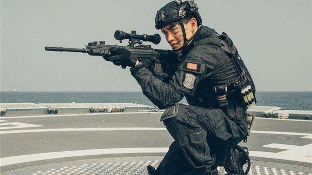 难得一见的红海行动慢镜头片段