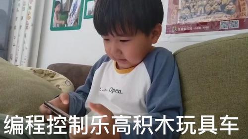 编程控制乐高积木玩物车
