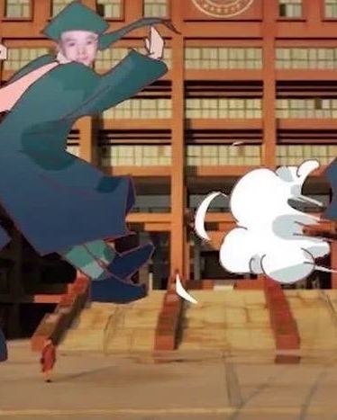 ...艺术学院出马手绘毕业照 7人团队每天画8小时[期待]专业!】毕业照ps...