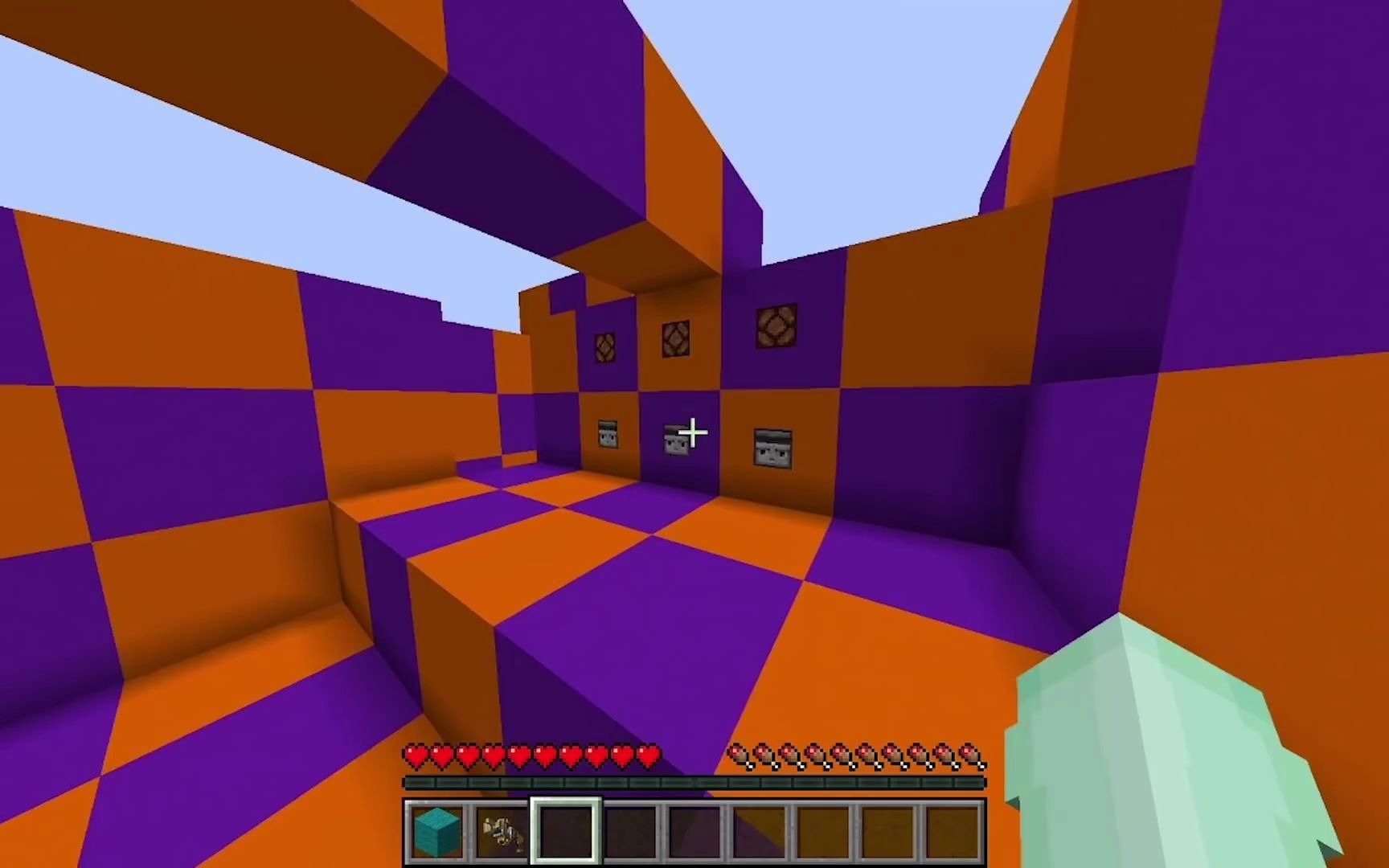 Minecraft 非欧几何+机械动力跑酷