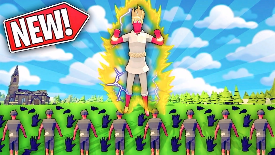 全面战争模拟器:超级农民变身超人?打得地狱男爵叫麻麻!