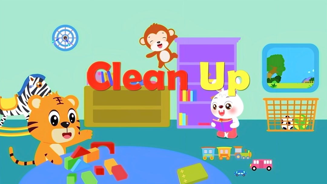 贝乐虎英语启蒙早教儿歌《Clean Up》