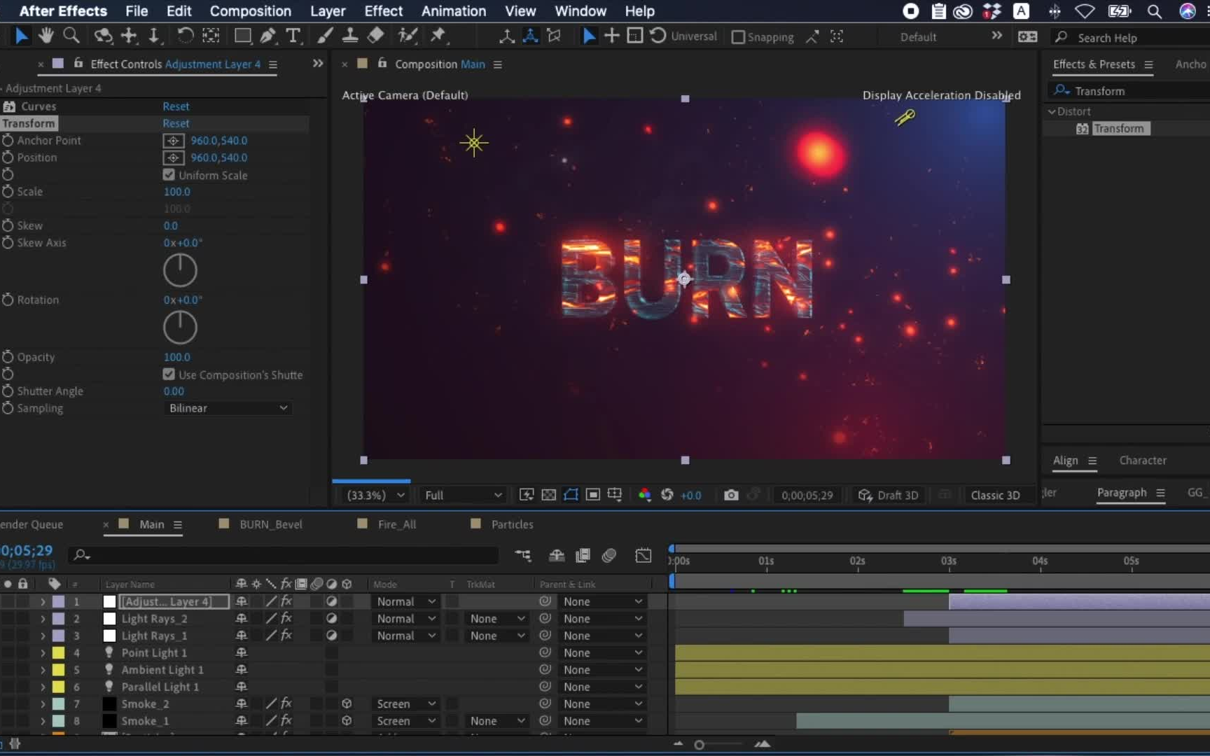 AE教程 文本动画教程
