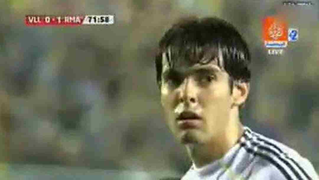 [0910西甲]C罗破门 卡卡处子球 皇马2:0力克比利亚雷亚尔