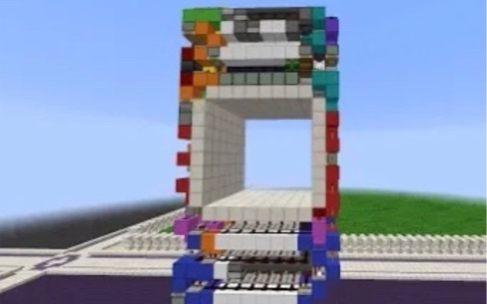 [再度压缩!]我的世界世界最小8x8活塞门1932b!