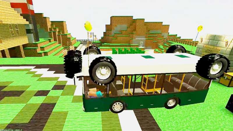狄克海威GMOD模组:我的世界史蒂夫的装甲公交车