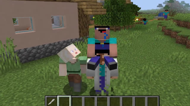 魔哒我的世界:如果村民没了脑子会怎么样?