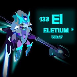 背后的Eletium堆芯 