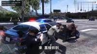 GTA5: 警察模组! 骑警执行追缉案件, 小马真的能追上罪犯吗