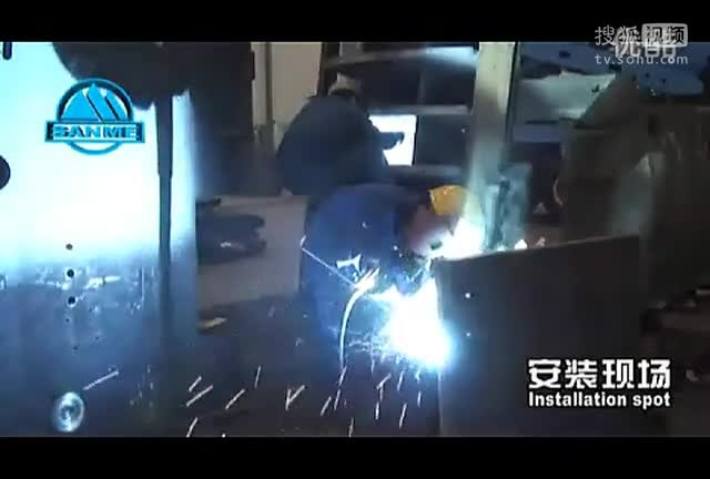 上海丁博重工讲解反击式破碎机的工作原理现场