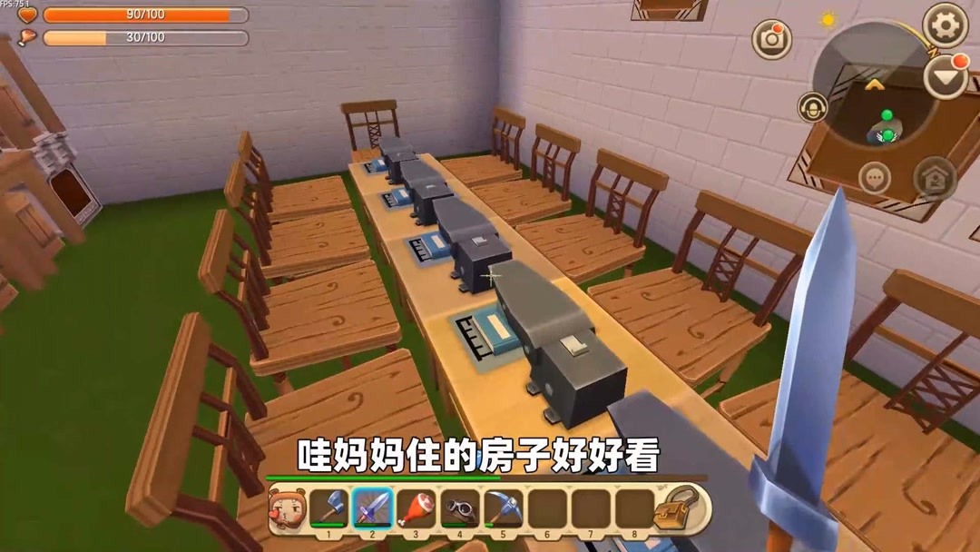 迷你世界半拉:妮妮拒绝零花钱,妈妈知道真相后,关起妮妮惩罚她