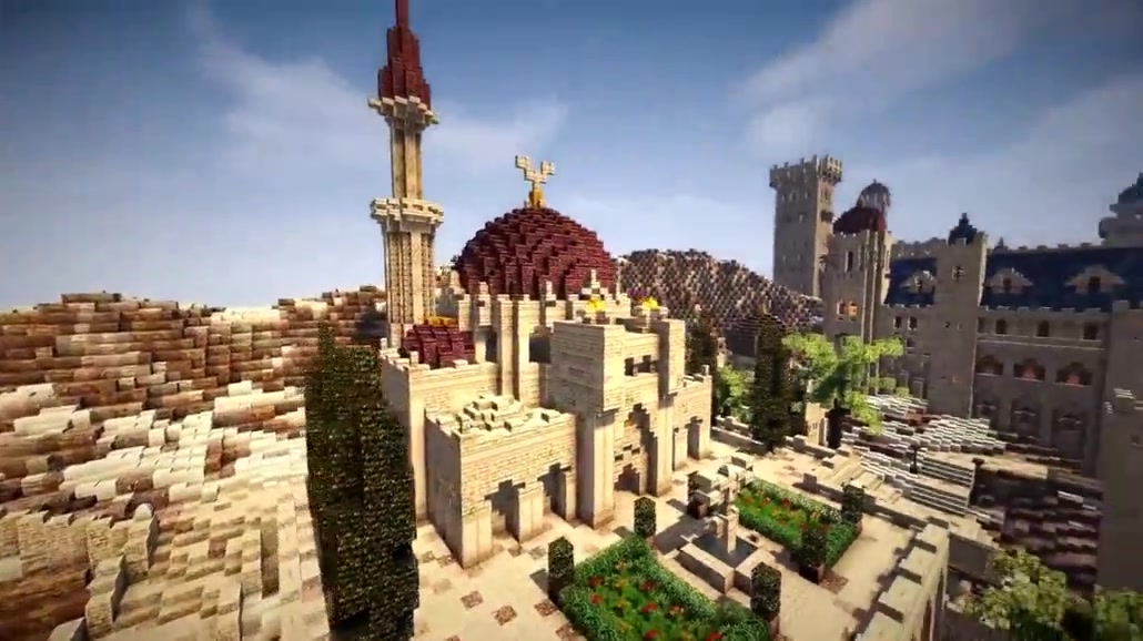 我的世界精美建筑-阿拉伯城镇