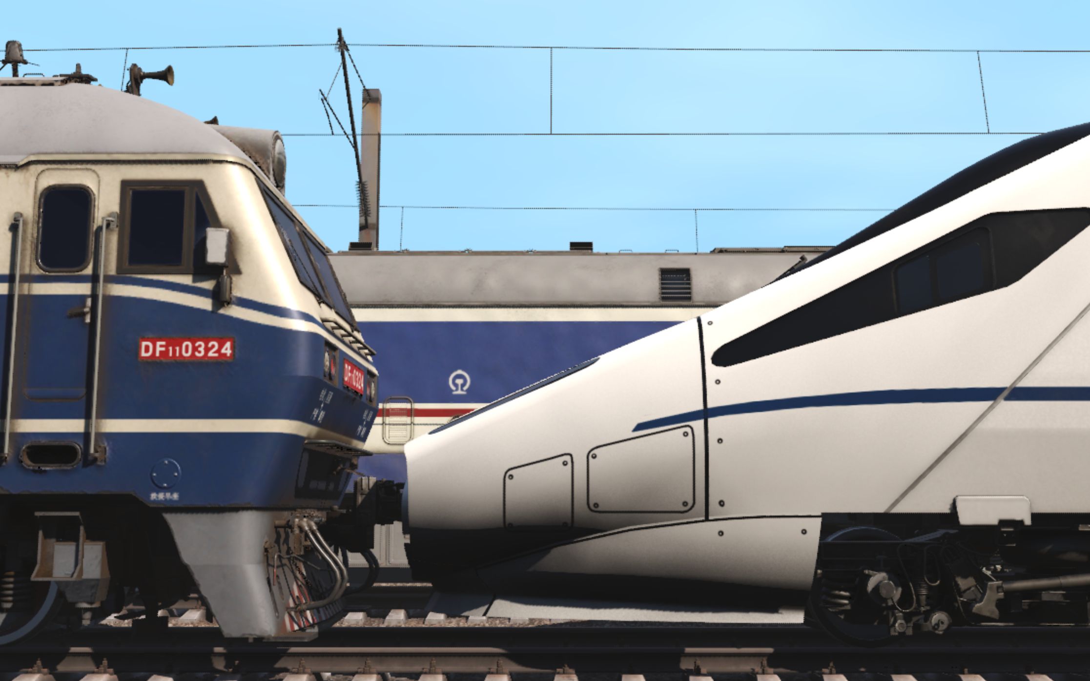 【实况模拟列车19】闲暇云拍车