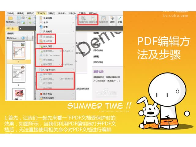 pdf内容无法复制怎么办