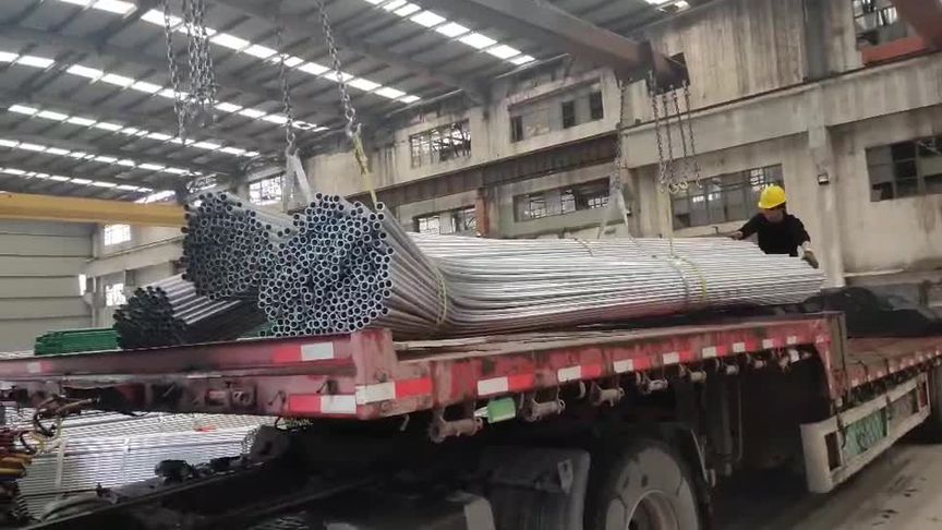 6分管装车发往宜昌!#生产厂家直供 #三农 #大棚骨架