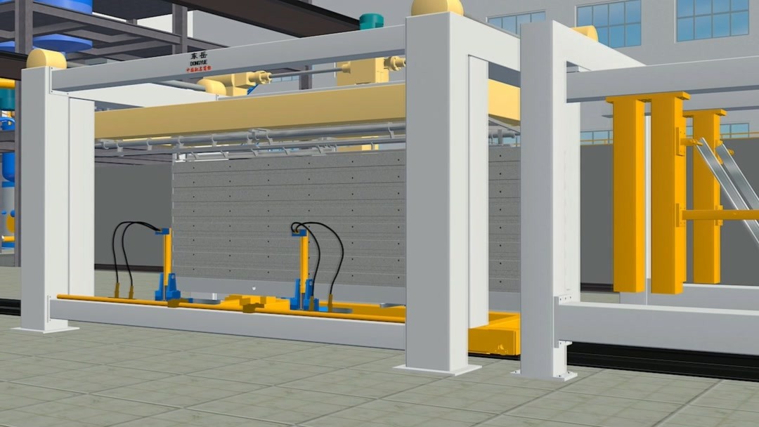 加气混凝土板材生产线设备介绍以及生产工艺