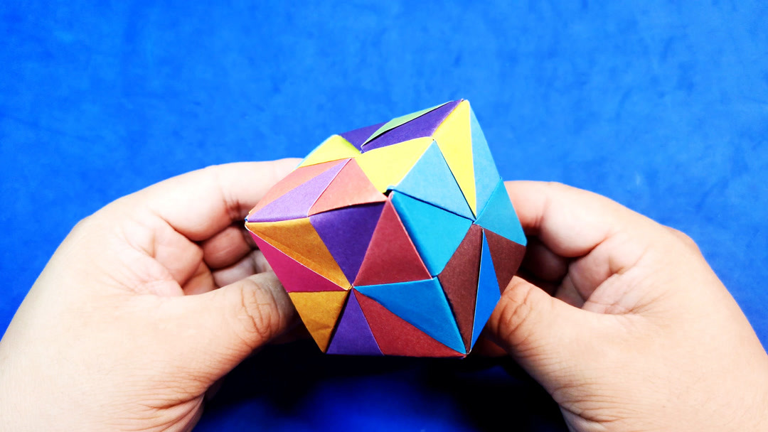 折纸小魔方,哄孩神器,好玩又好看,留着教孩子