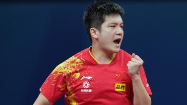 [乒乓球]樊振东晋级WTT新加坡赛男单第二轮