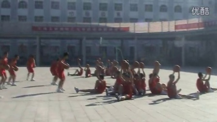 怀仁七中第十一届校运会开幕式文艺表演--学生篮球操