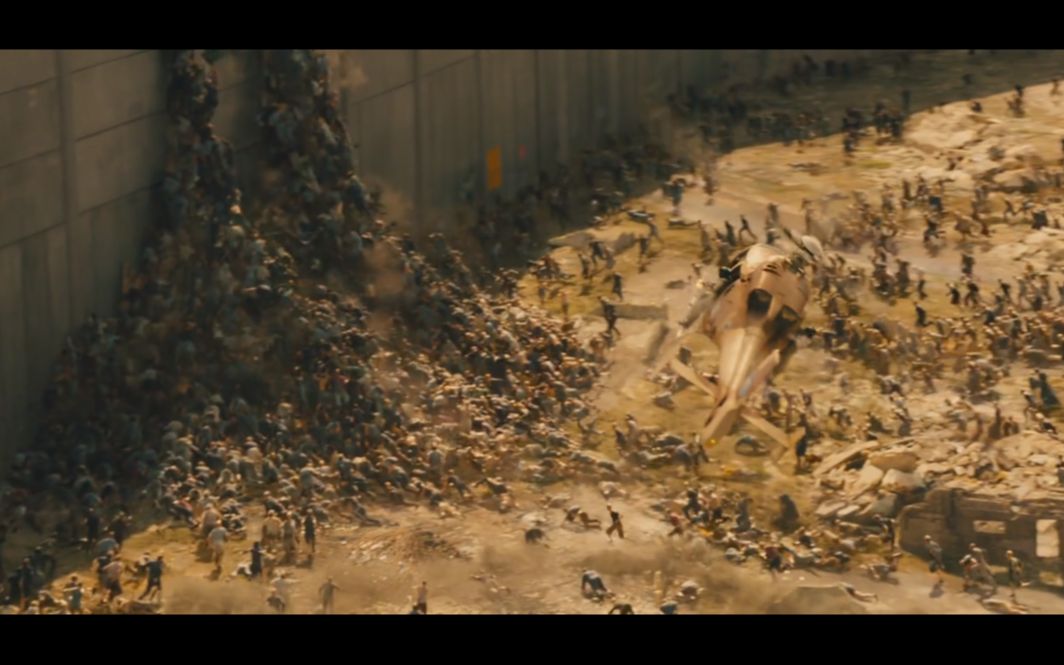 ...建起百米围墙扔被攻破。人类的未来如何?七分钟看完经典僵尸电影...