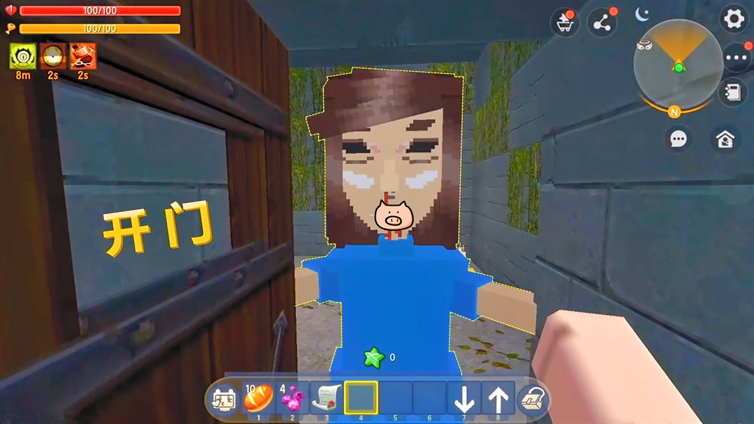 迷你世界《新版港诡实录》不要乱开门,入梦发现自己是来搞笑的