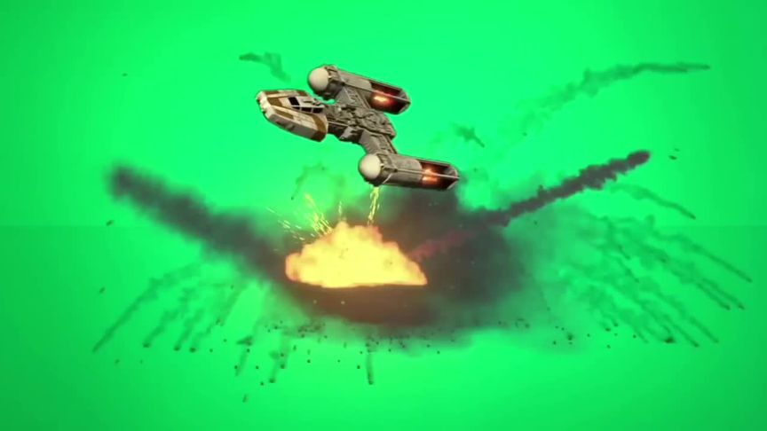 #绿幕素材 高清绿幕星球大战素材10,手机电脑都可以使用哦