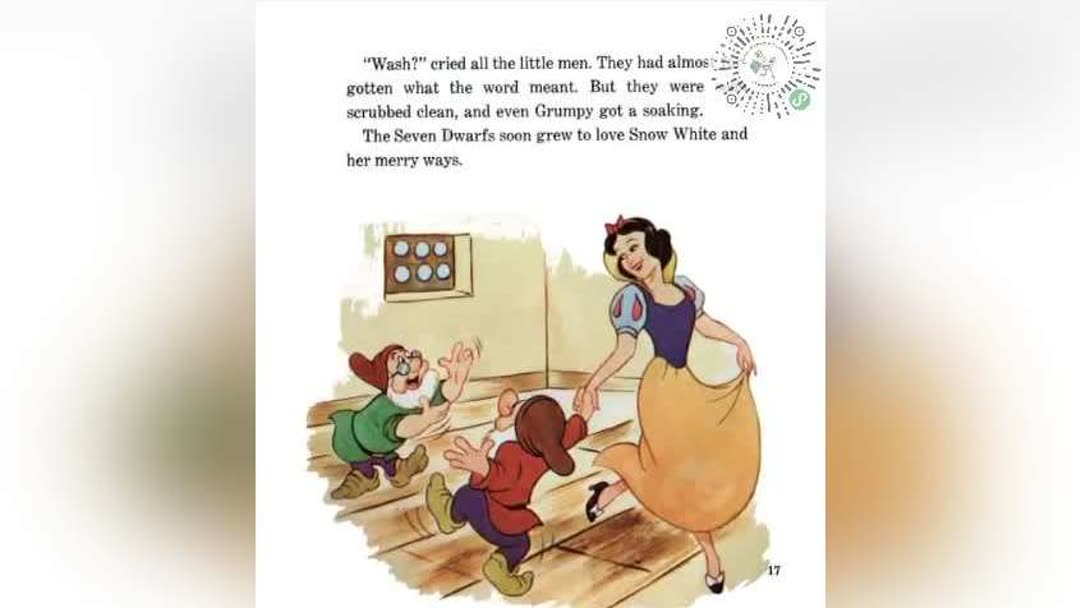 英语绘本:白雪公主