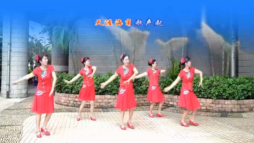 2019热门舞蹈《祖国你好》简单易学广场舞视频