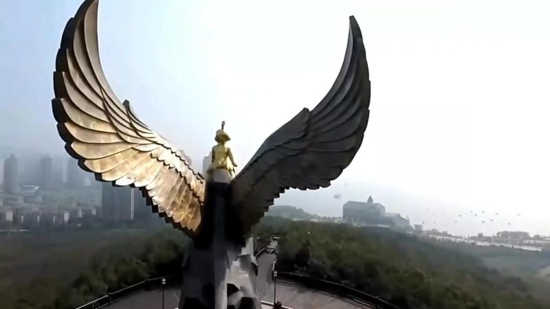 大连旅游景点推荐:风光无限童牛岭 航拍