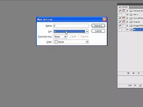 PhotoshopCS4从入门到精通中文教程-14.3录制动作_标清