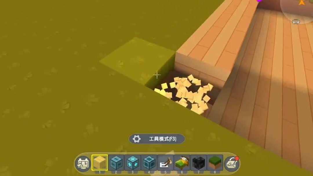 迷你世界: 隐藏的地下室 还能自动升降地下室