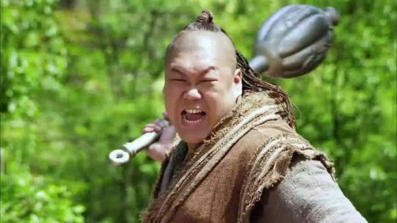 隋唐演义 裴元庆比力气,最终输给了罗士信