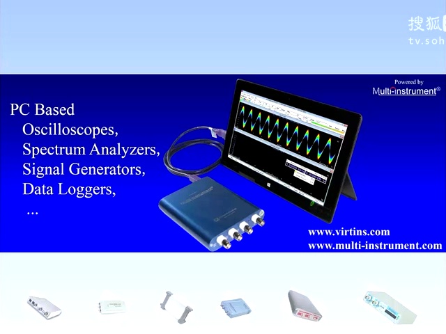 虚仪科技的第二代USB示波器、频谱分析仪、信号发生器简介(英文)