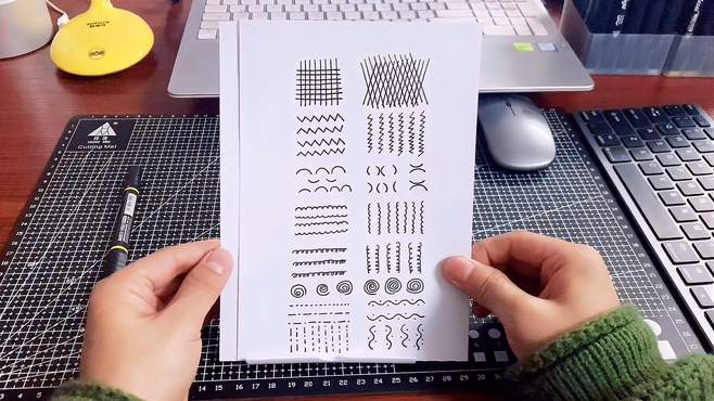 少儿美术入门教程,线条和控笔专项训练,在家学画画