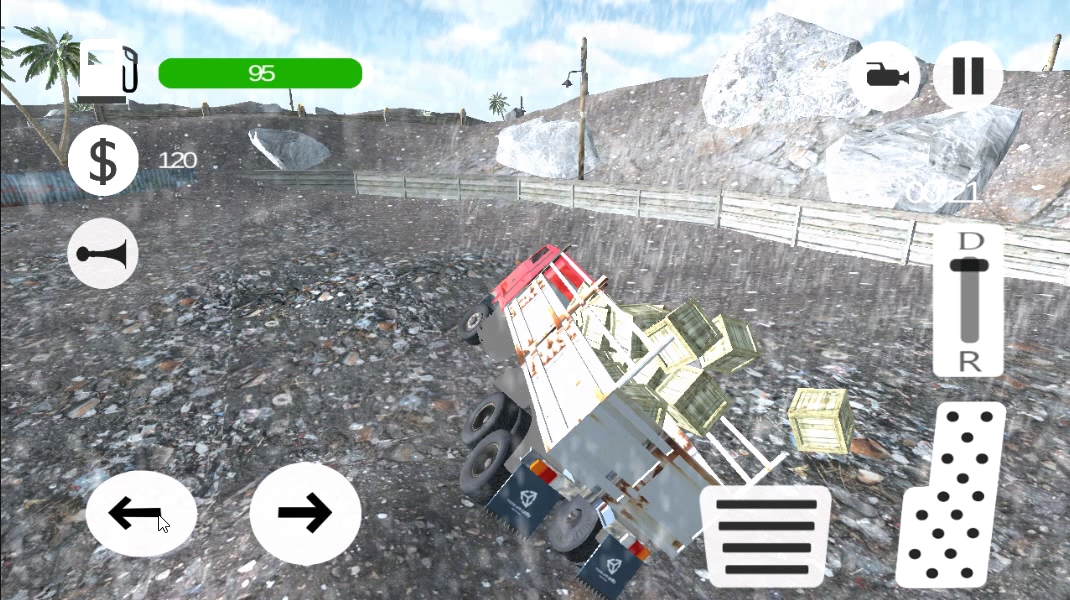 山雨货车-unity源码 学习开发 快速上线代码 游戏 赛车 模拟真实