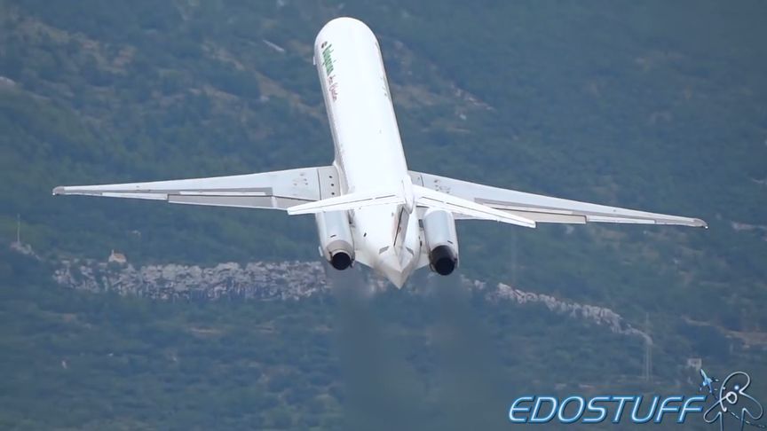 麦道82起飞实录 这爬升速度可真快!